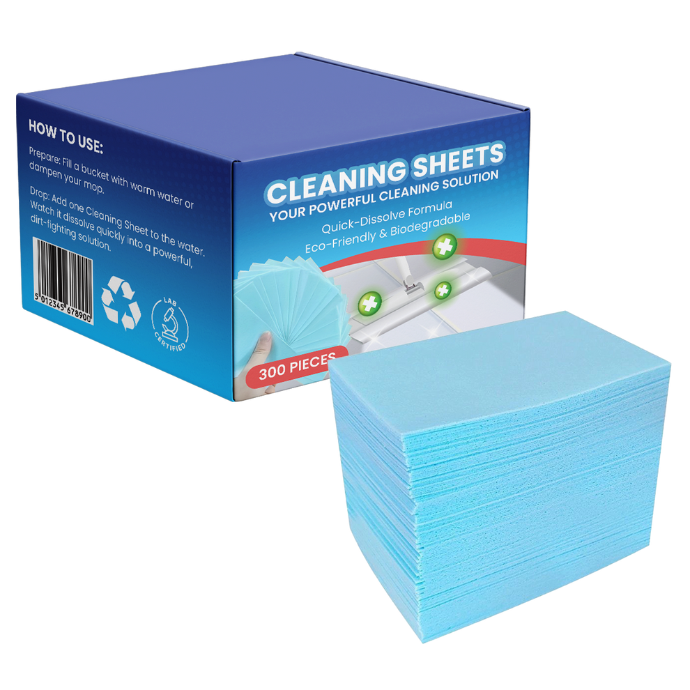 Floor Cleaning Sheets (600 Sheets/2 Boxes) – LittleplaylandLtd